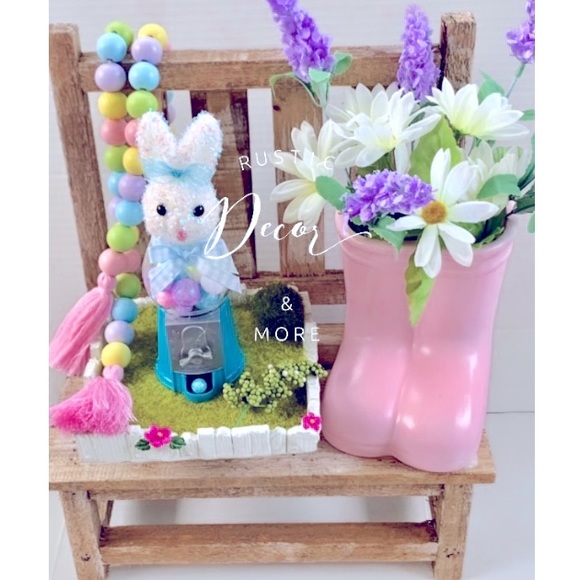 Holiday | Gum Ball Machine Easter Bunny Tier Tray Decor | Poshmark